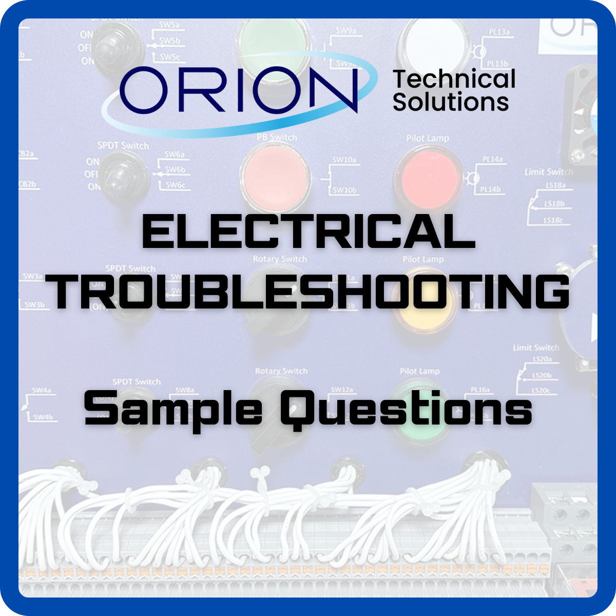 Electrical troubleshooting sample questions with answers